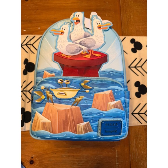 Loungefly | Bags | Brand New Loungefly Finding Nemo Seagulls Mine Mine ...